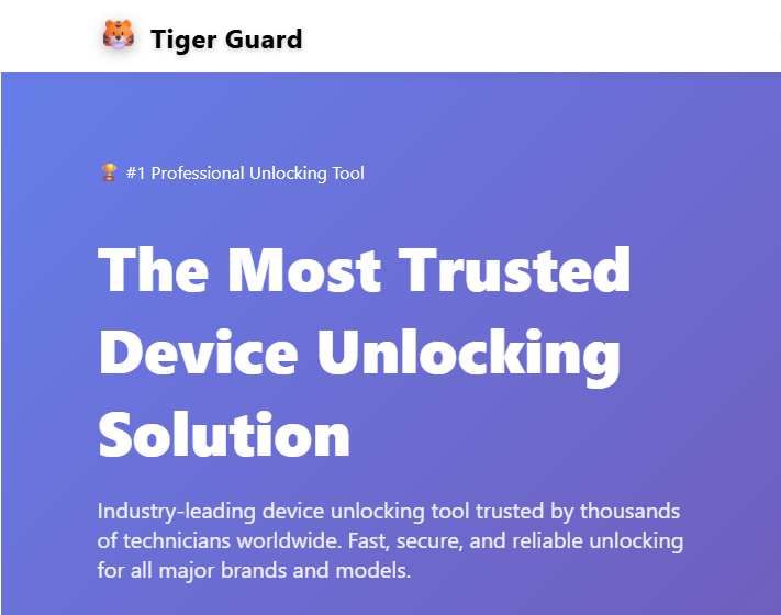 Tiger Guard Tool